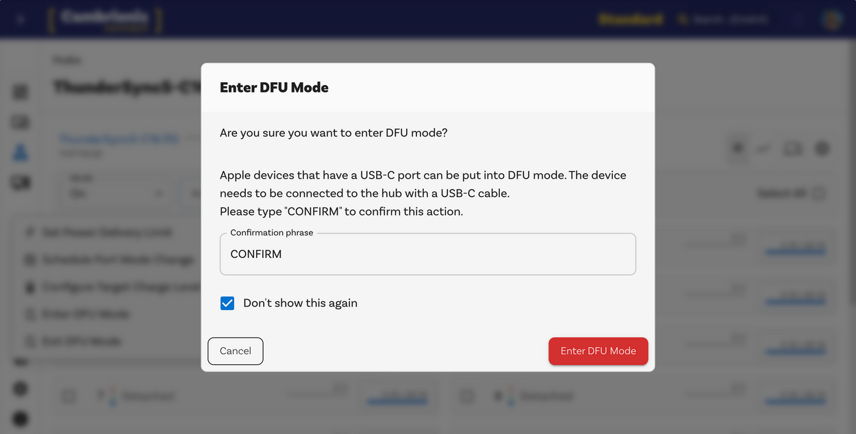 Cambrionix Connect – USB Hub Management & Sync Software – Cambrionix ...